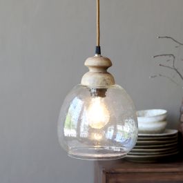 Lampe m. trætop